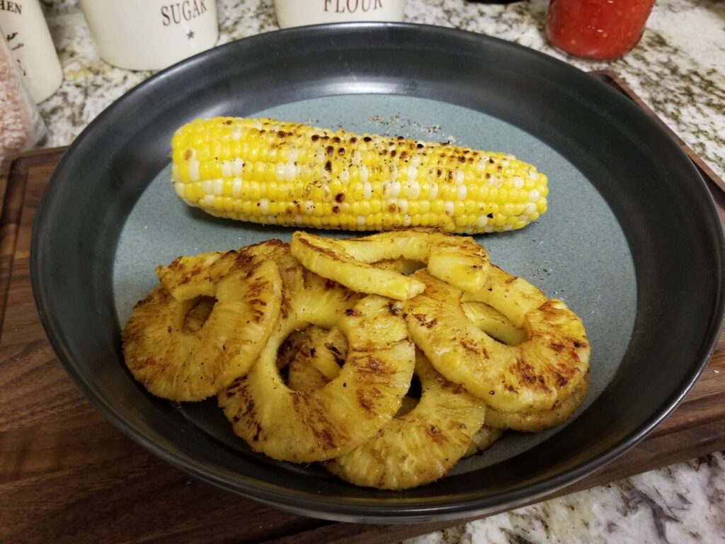 Brandy Marinated Grilled Pineapple – Left Over Ranch